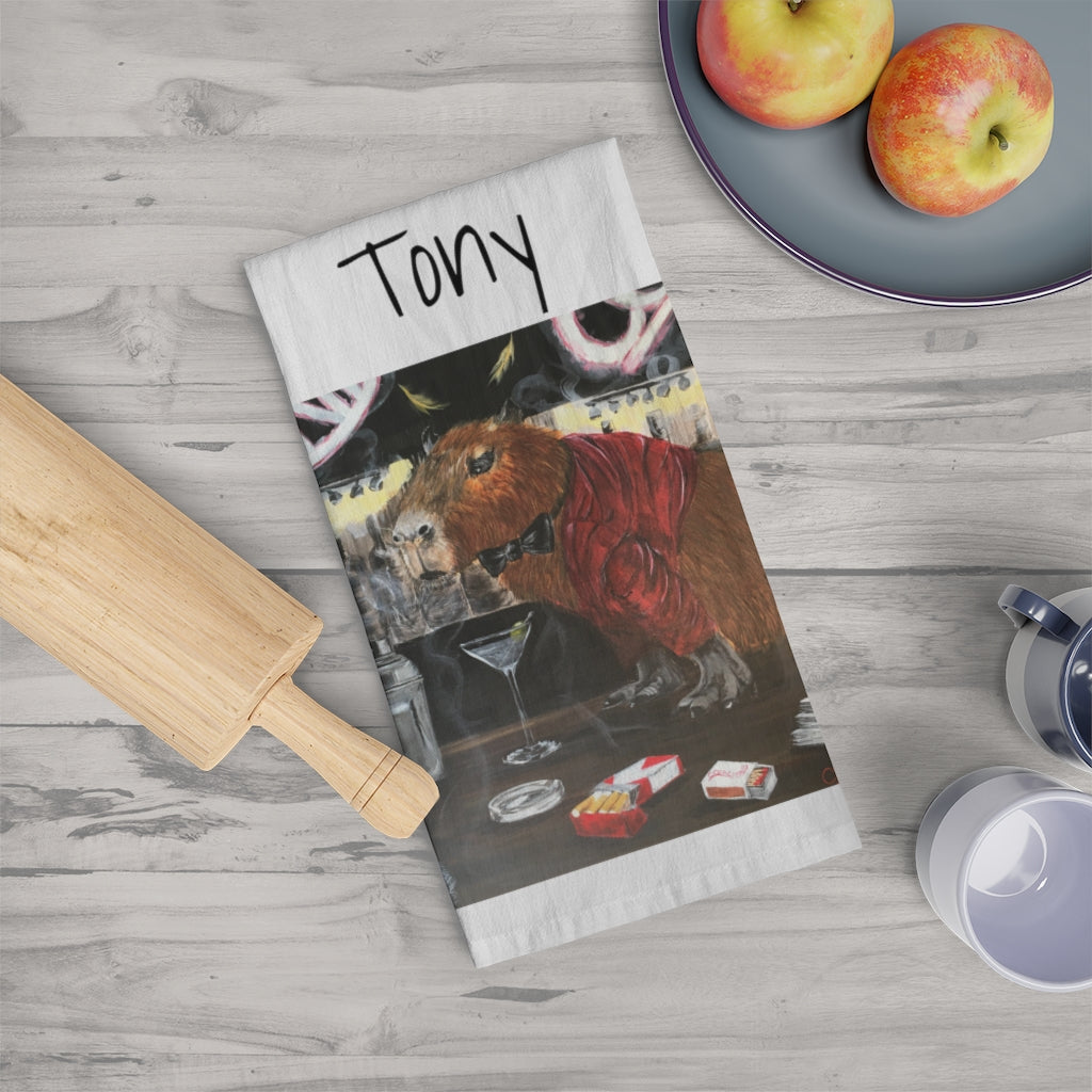 Tony Tea Towel - Copacabana Series – Whimsically Frazzled
